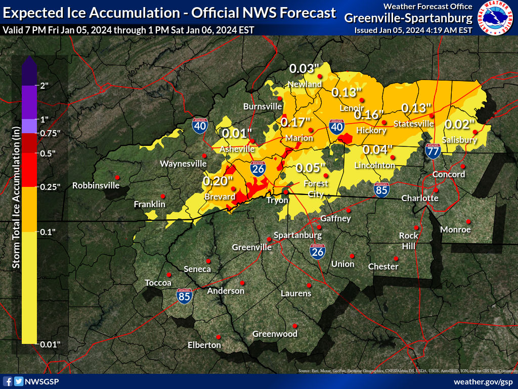 Winter Weather expected in Alexander County – The Taylorsville Times