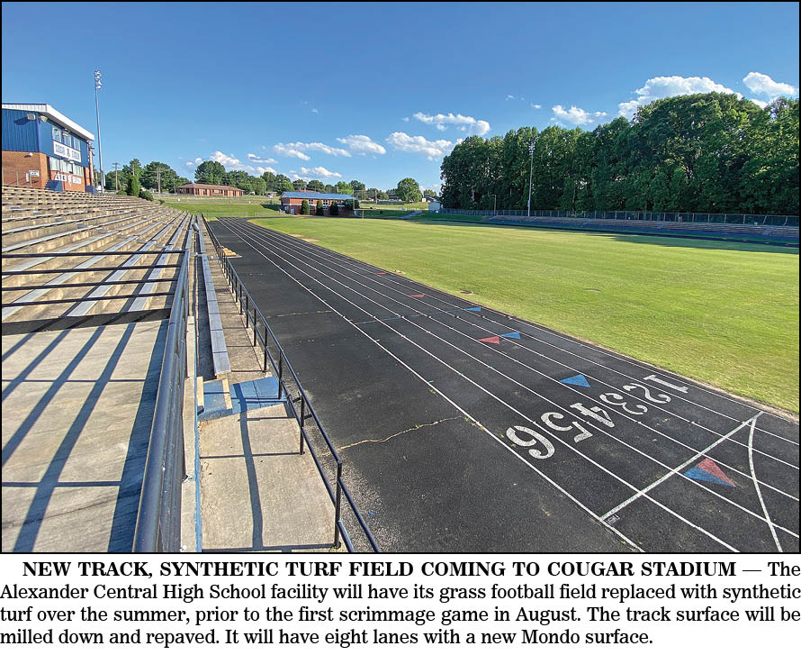 Grant funding will replace ACHS field with turf – The Taylorsville Times