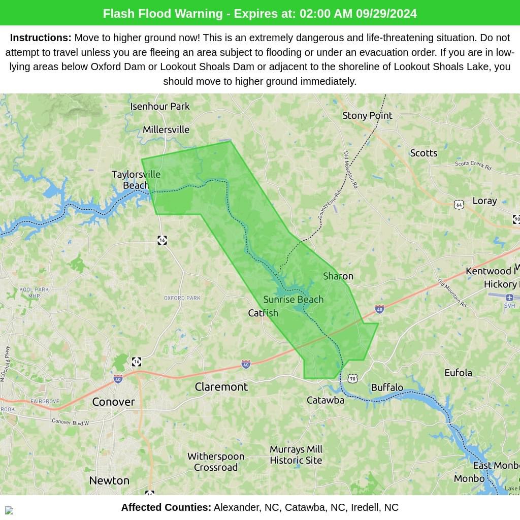 Residents downstream of Oxford Dam: seek higher ground – The ...