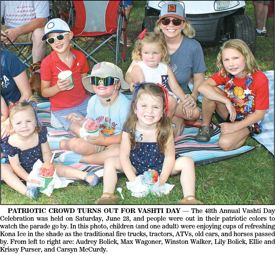 48th Annual Vashti Day held June 28 – The Taylorsville Times