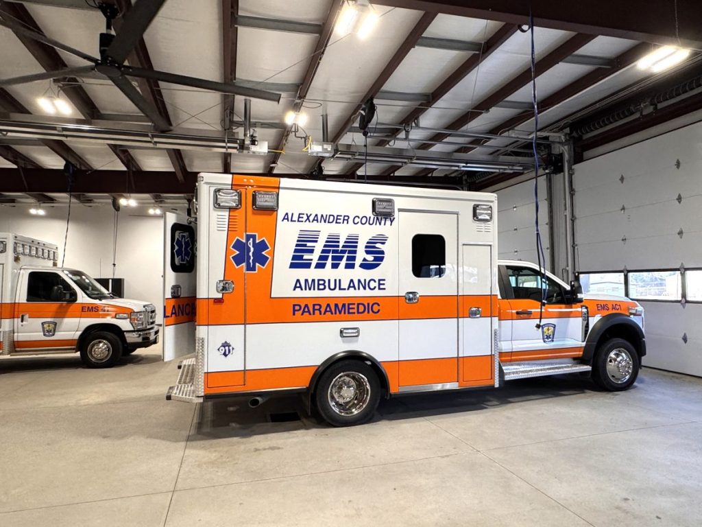 Ribbon cutting held for additions to EMS Base 1 – The Taylorsville Times