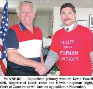 Republican primary results listed – The Taylorsville Times