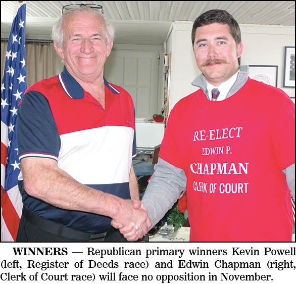 Republican primary results listed – The Taylorsville Times